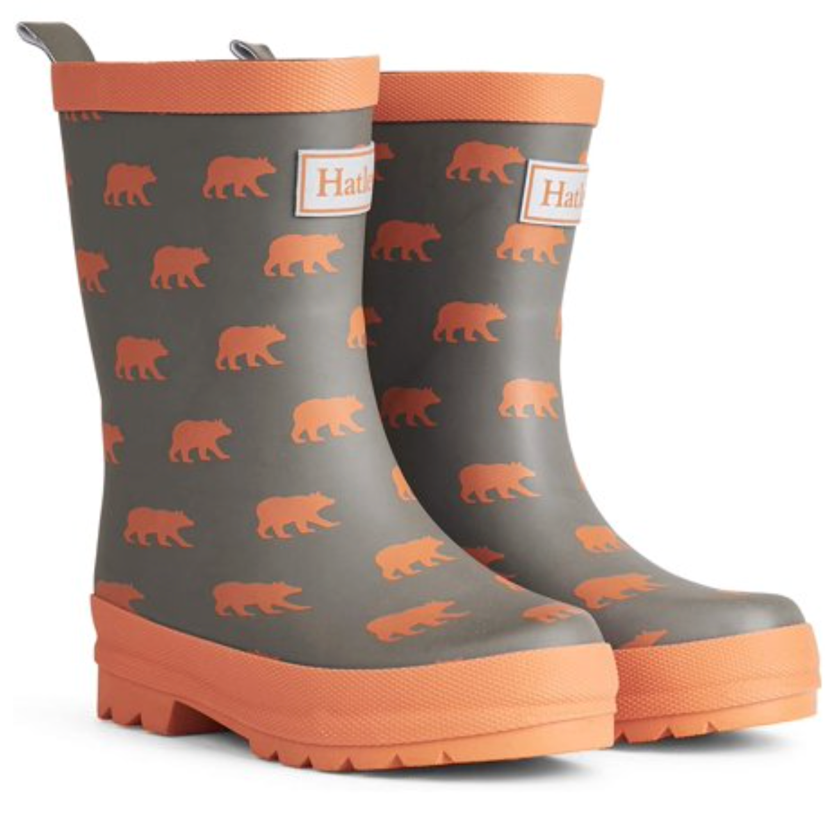 HATLEY Silhouette Bears Matte Rain Boots – SHOE+SHOE